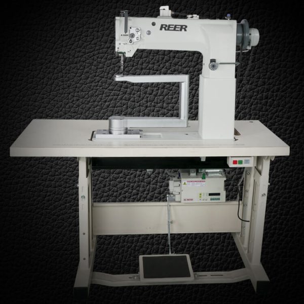 REER 360 degree arm walking foot industrial sewing machine