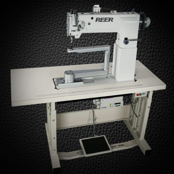 REER 360 degree arm walking foot industrial sewing machine