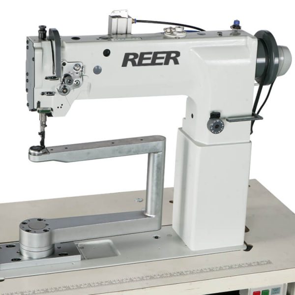 REER 360 degree arm walking foot industrial sewing machine