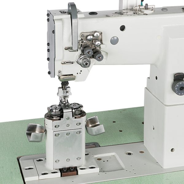 post bed industrial double needle sewing machine for sale