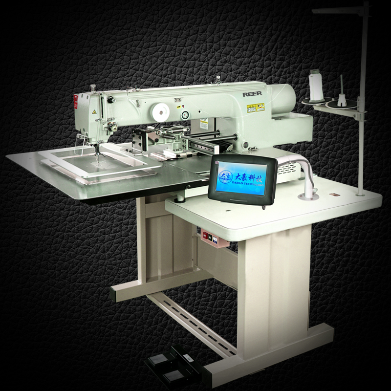 Programmable pattern sewing machine