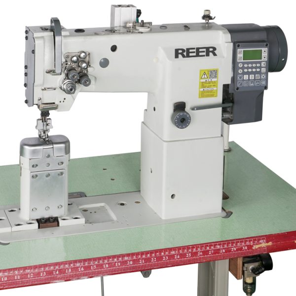 post bed industrial double needle sewing machine for sale