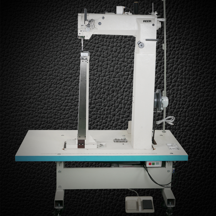 Post bed sewing machine