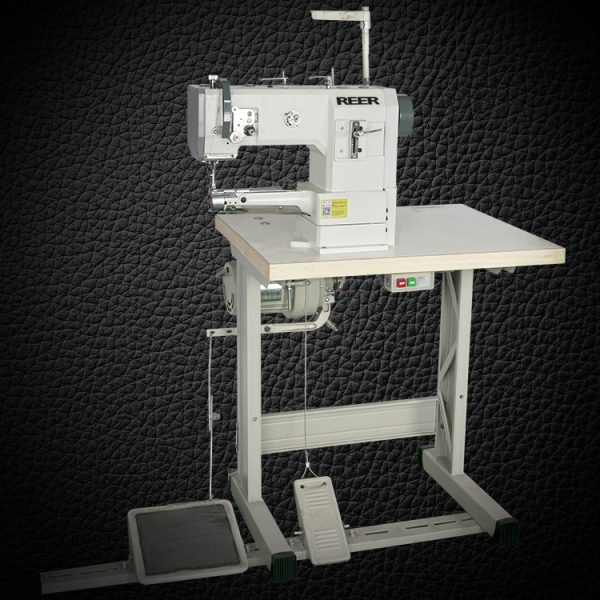 REER 335 narrow cylinder arm leather sewing machine for sale